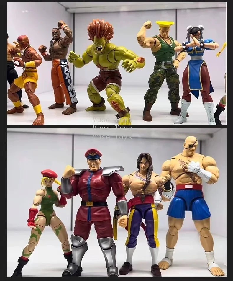 Jada Toys Street Fighter Blanka Sagat Vega Wave 4 Action Figure Collec – BrickMaster Toys